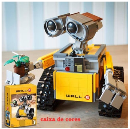 Lego 8886 Tecnologia Grande Filme Wali Robô Educacional Para Crianças ⋆ ...